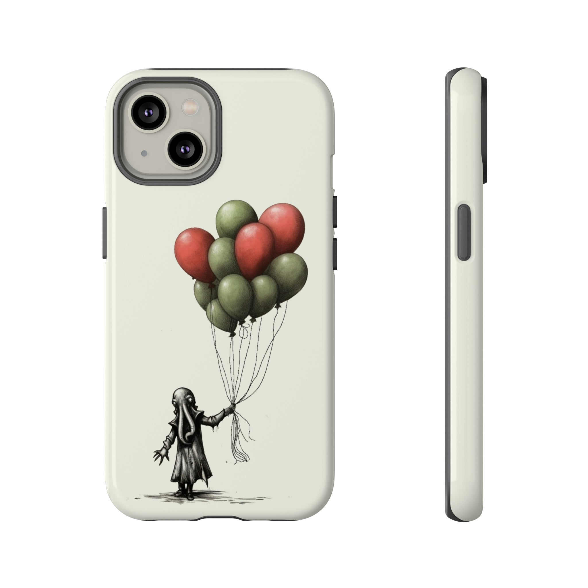 Cthulhu Balloons Tough Phone Case - Lovecraftian Whimsy for iPhone ...